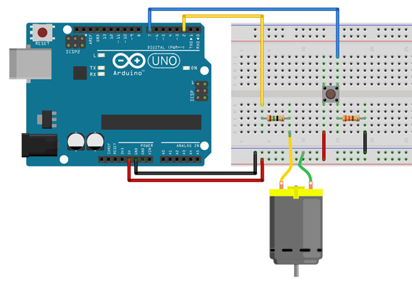 Multilogica Arduino - Motor CC